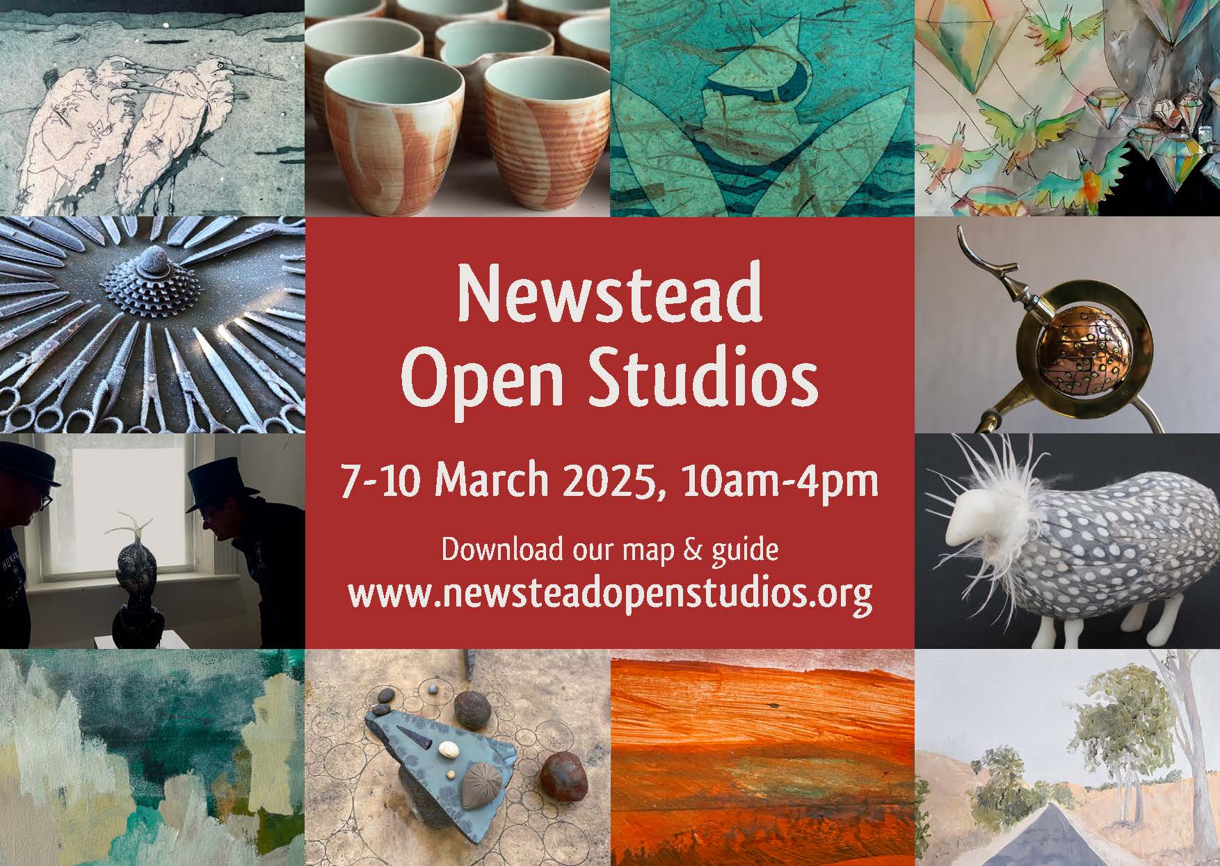 Just uploaded – draft Guide for 2025 | Newstead Open Studios